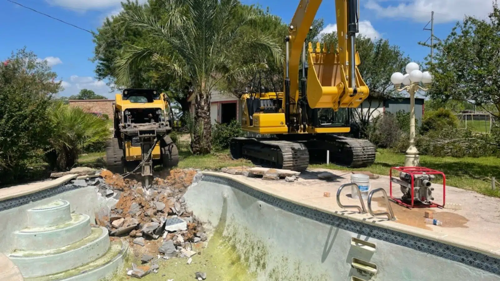 Pool Removal Services | MPK Earth Work